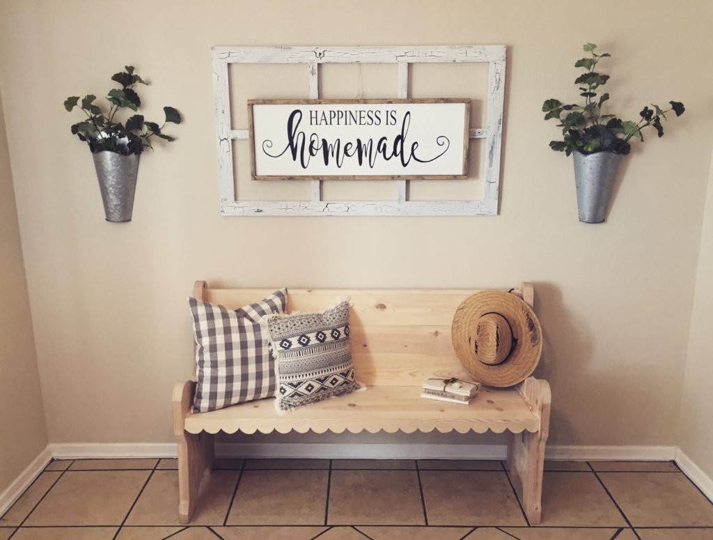 DIY Church Pew - Momma From Scratch